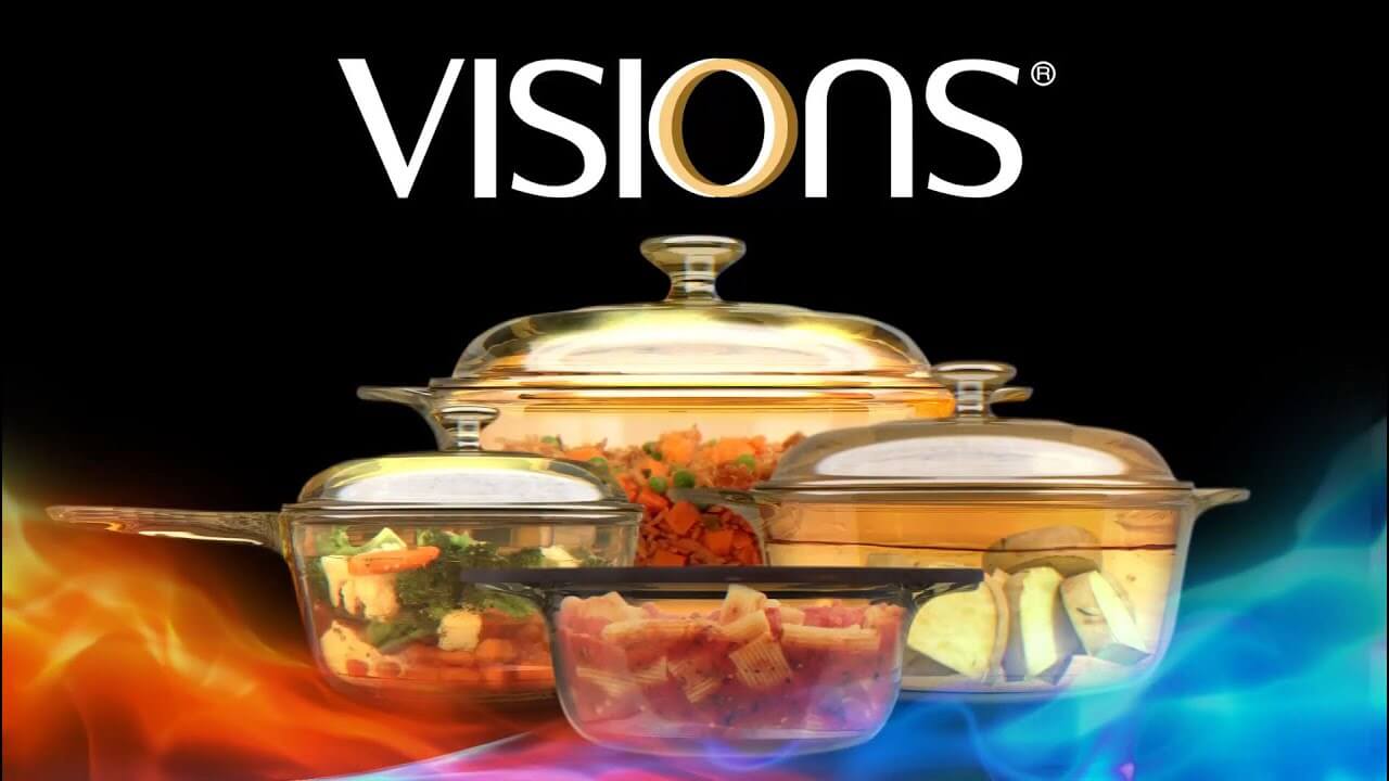 Visions Cookware - Premium Glass Cookware Website